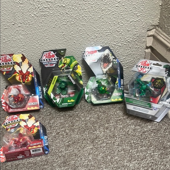 Toys | Bakugan Evolutions Toy Set Red And Green | Poshmark